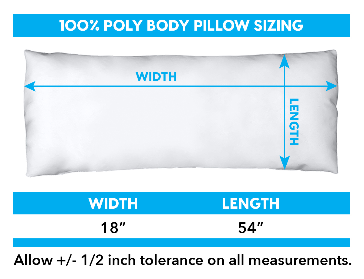 Body Pillow Size In Inches at Michael Birdwood blog