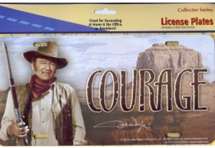 Grit Pass It On John Wayne License Vanity Plate | John Wayne at ...